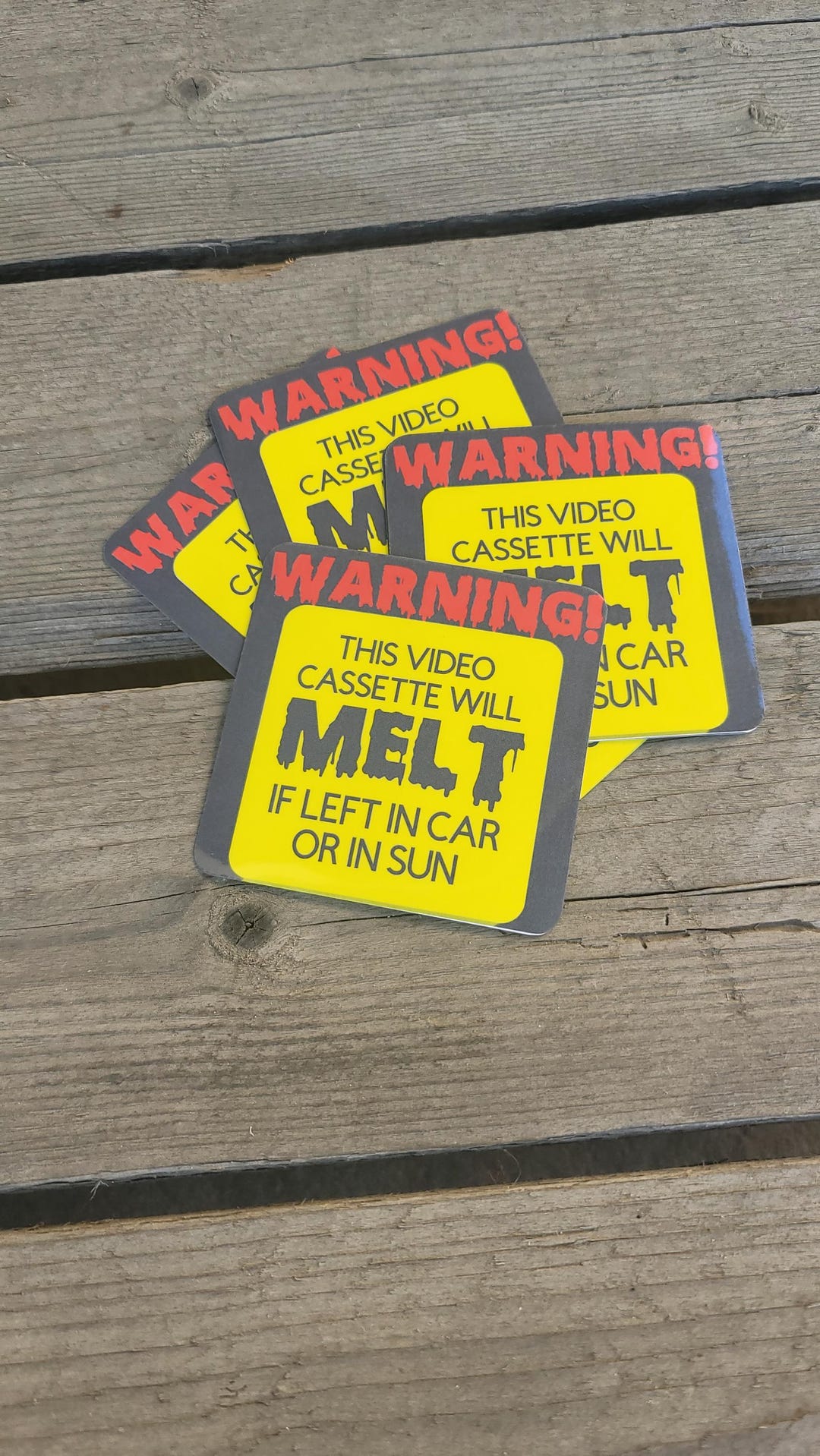 VHS Will Melt Decal - Etsy