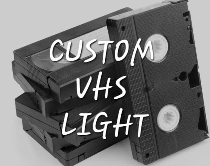 Custom VHS Light - Etsy