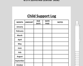 Printable 2024 Child Custody Journal, Custody Planner 2024, Coparenting ...