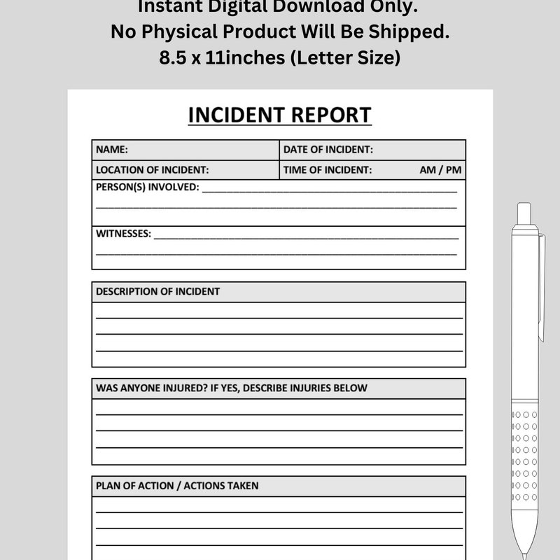 Home Health Care Report - Etsy