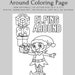 Elfing Around Coloring Page | Christmas Coloring Page | Digital ...