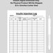 Insulin Injection Log | Health Care | Printable | US Letter Size ...