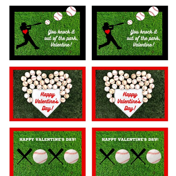 Baseball Valentine - Etsy