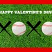 Baseball Valentine Cards, Classroom Valentines Day Printables, Baseball ...