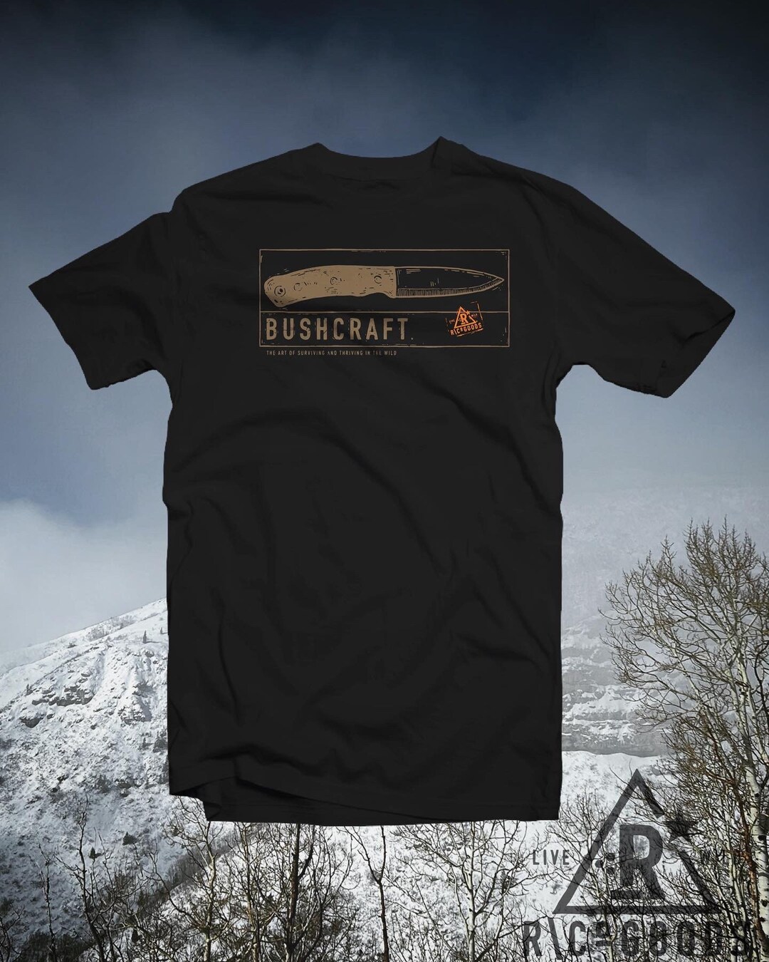 Bushcraft Tshirt, Bushcraft Shirt, Bushcraft Tee, Bushcraft Clothing ...