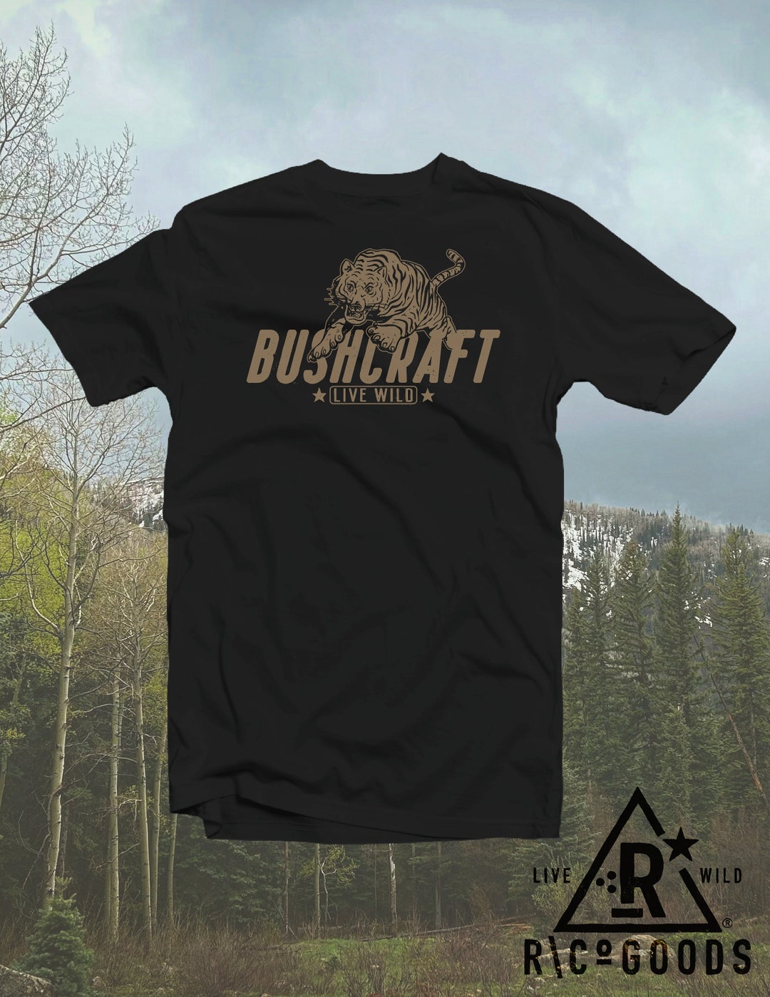 Bushcraft Tshirt, Bushcraft Shirt, Bushcraft Tee, Bushcraft Clothing ...