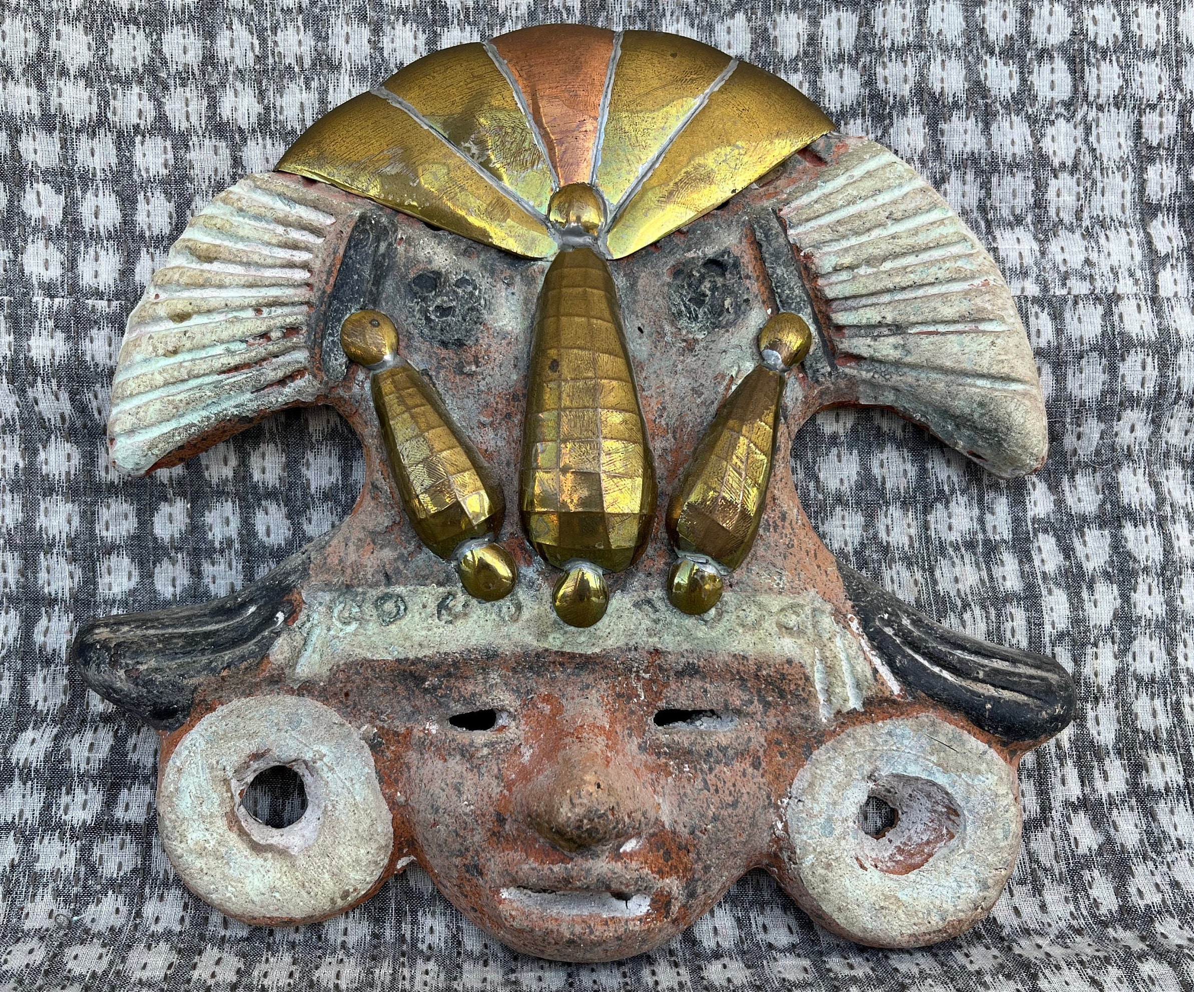 Aztec Sun God Mask
