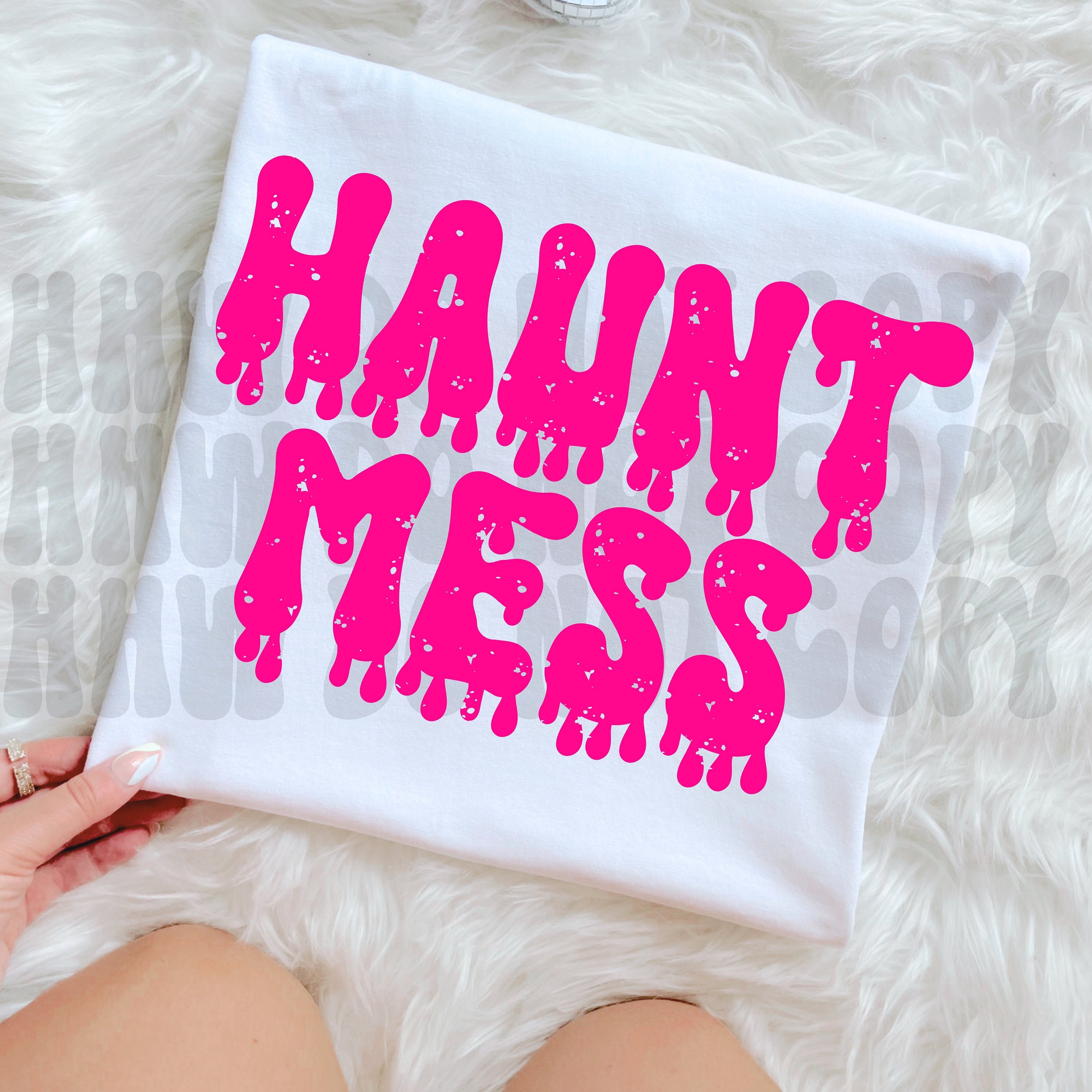 Haunt Mess Png, Preppy Halloween Png, Halloween Sublimation, Mom ...