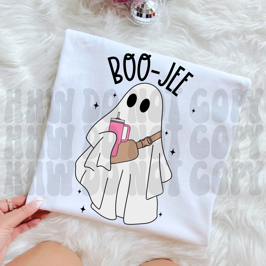 Boo-jee Halloween Ghost Stanley Inspired Ghost PNG, Basic Bitch ...