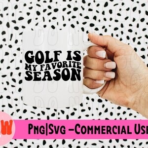 Golf is My Favorite Season SVG Png, Golf Team Svg, Wavy Text Golf Png ...