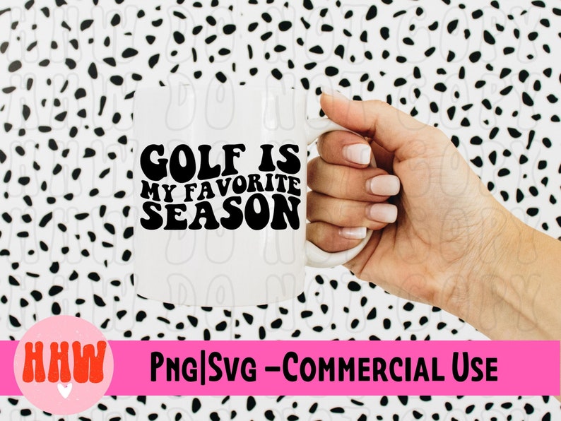 Golf is My Favorite Season SVG Png, Golf Team Svg, Wavy Text Golf Png ...