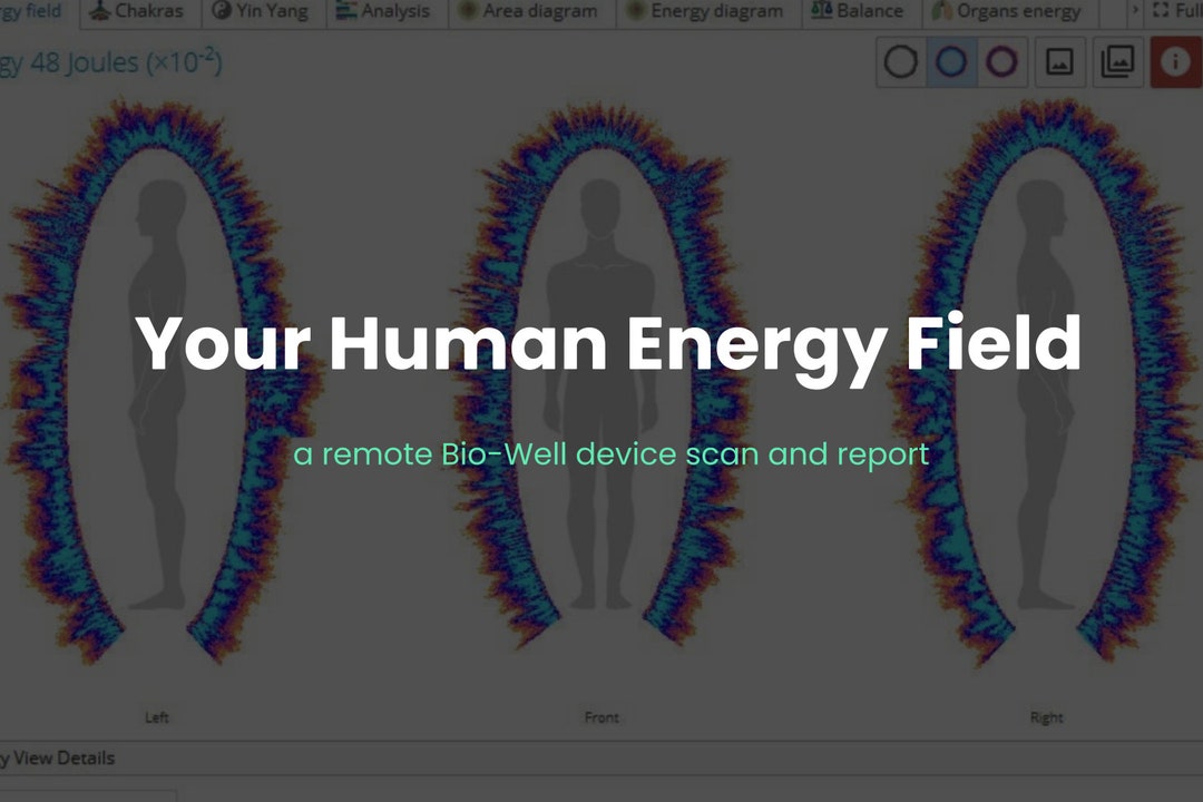 Bio-well Human Energy Field Scan & Report (remote) - Etsy UK
