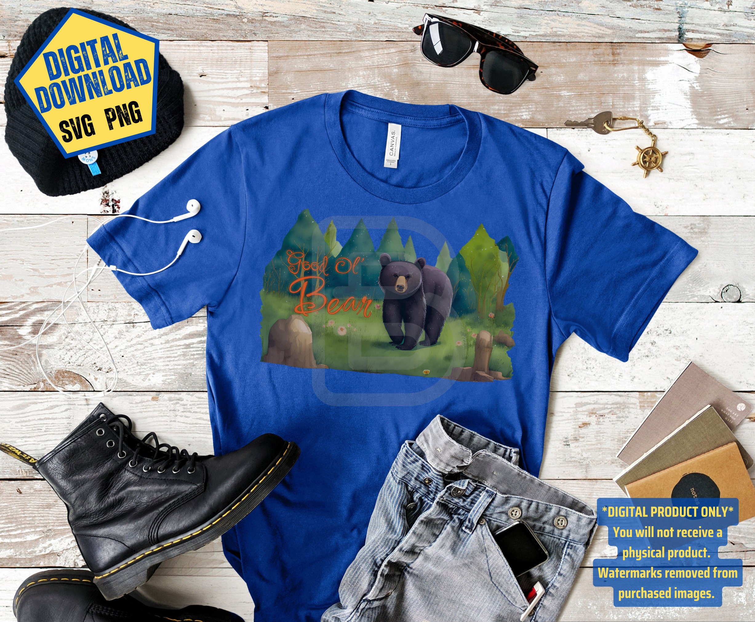 Good Ol' Critter Storybook 18-pack PNG/SVG Digital Download Wood Badge ...