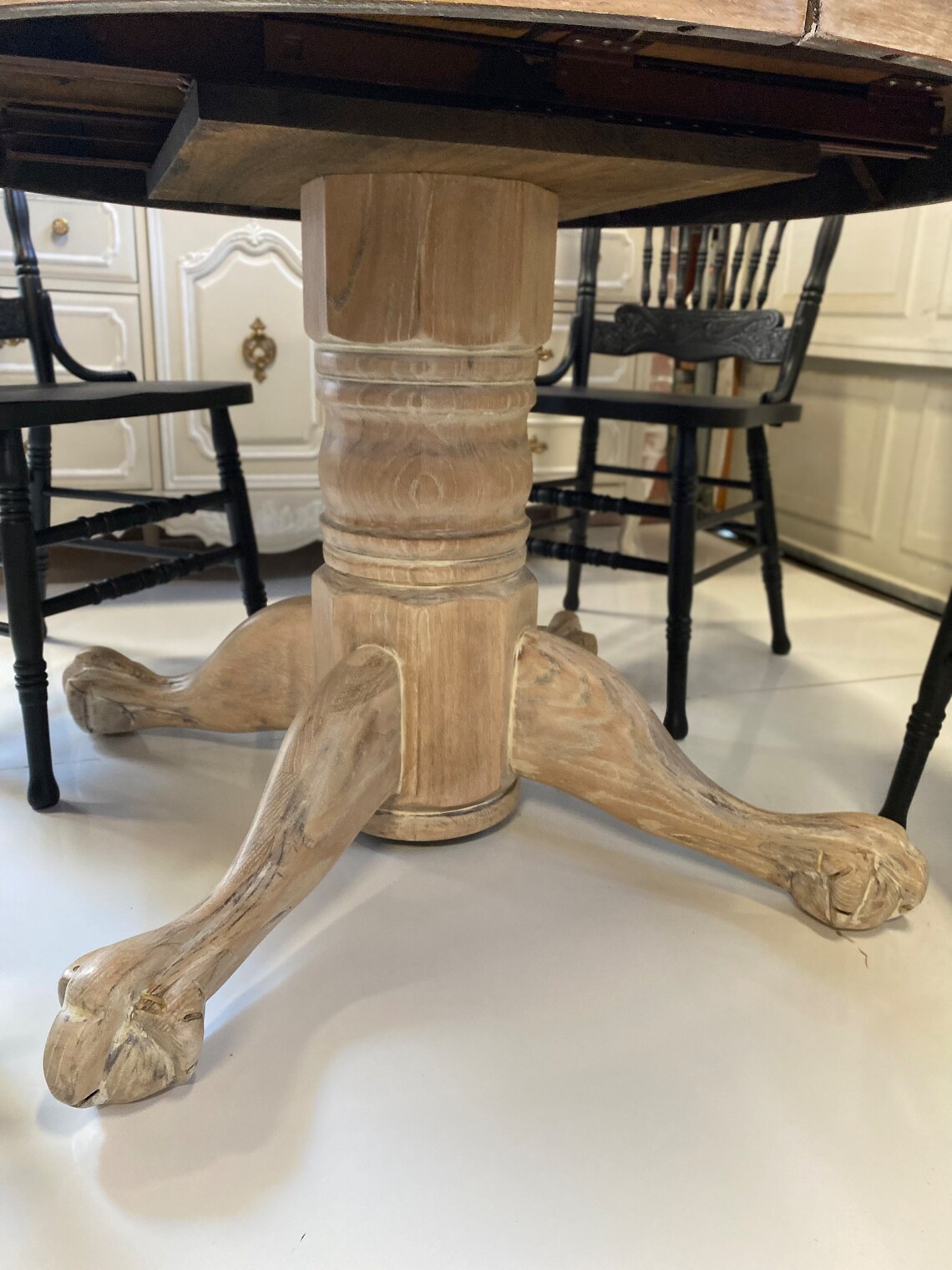 SOLD Do Not Purchase. This is an Example of My Work.claw Feet Oak ...