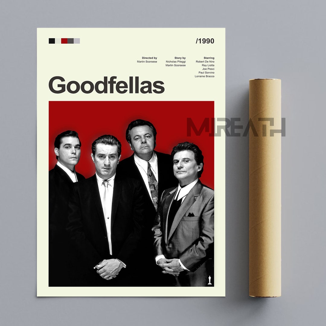 Goodfellas Poster Vintage Vertical Movie Poster Retro Wall - Etsy