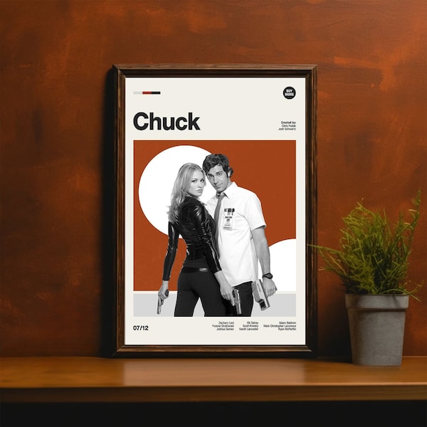 Chuck Poster - Etsy
