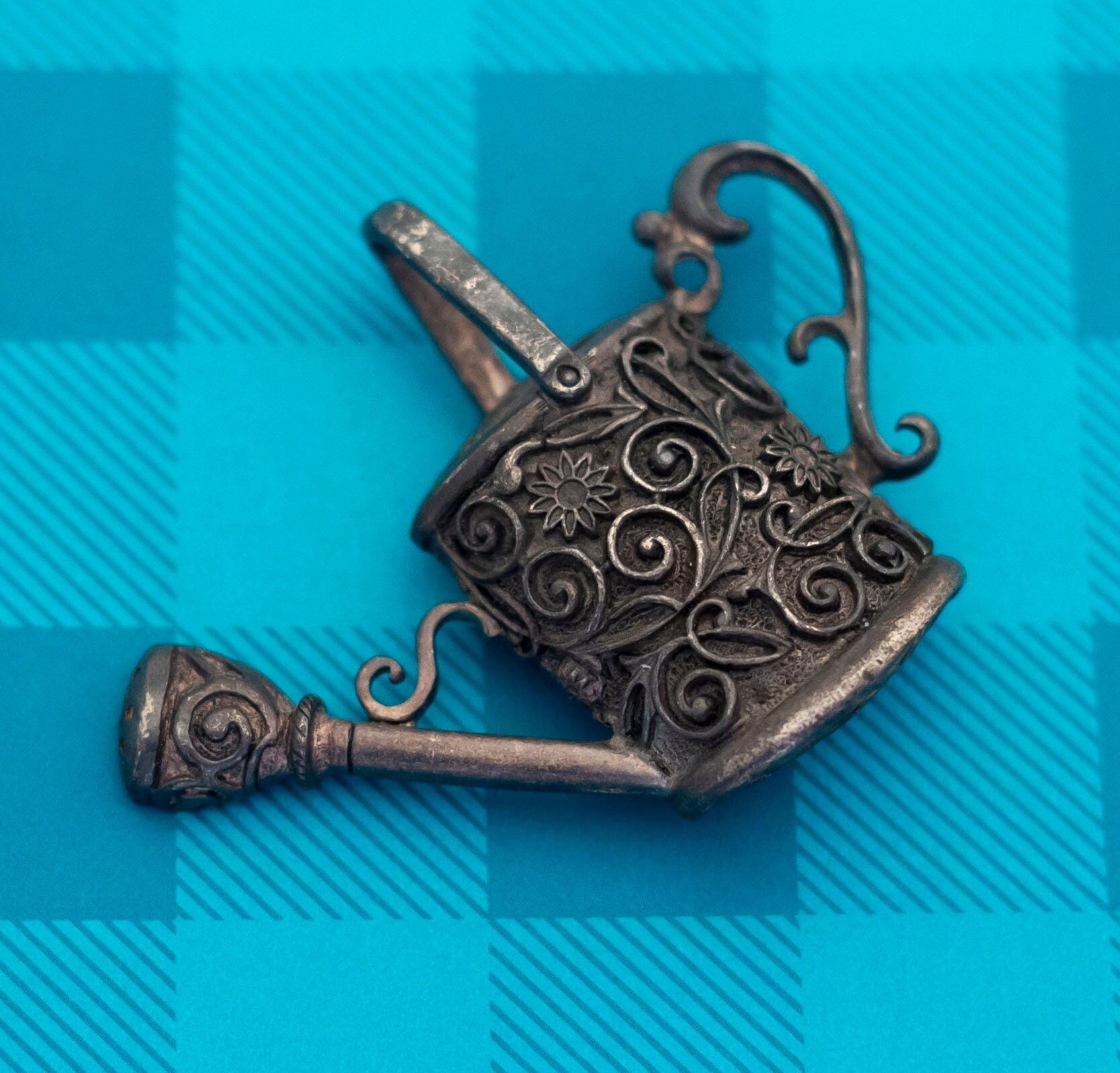 Vintage Victorian Watering Can Brooch - Z17 - Etsy
