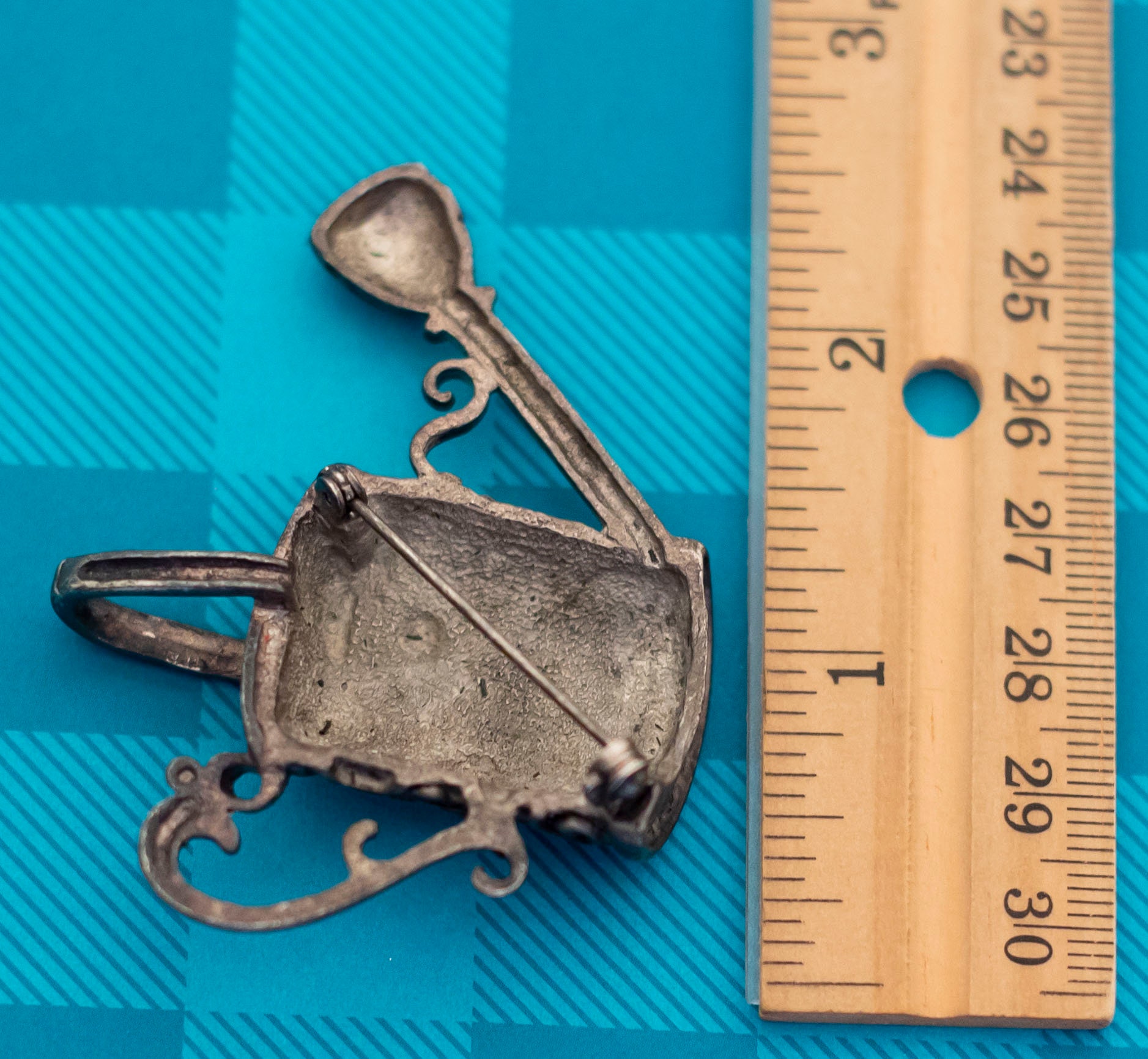 Vintage Victorian Watering Can Brooch - Z17 - Etsy