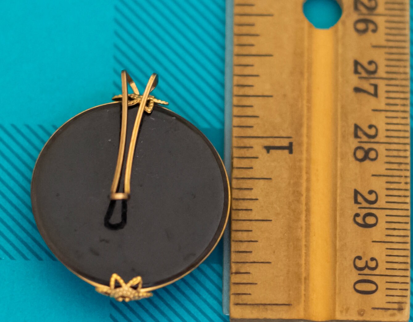 Vintage White Faux Pearl Center Black Ring Clips - Z24 - Etsy