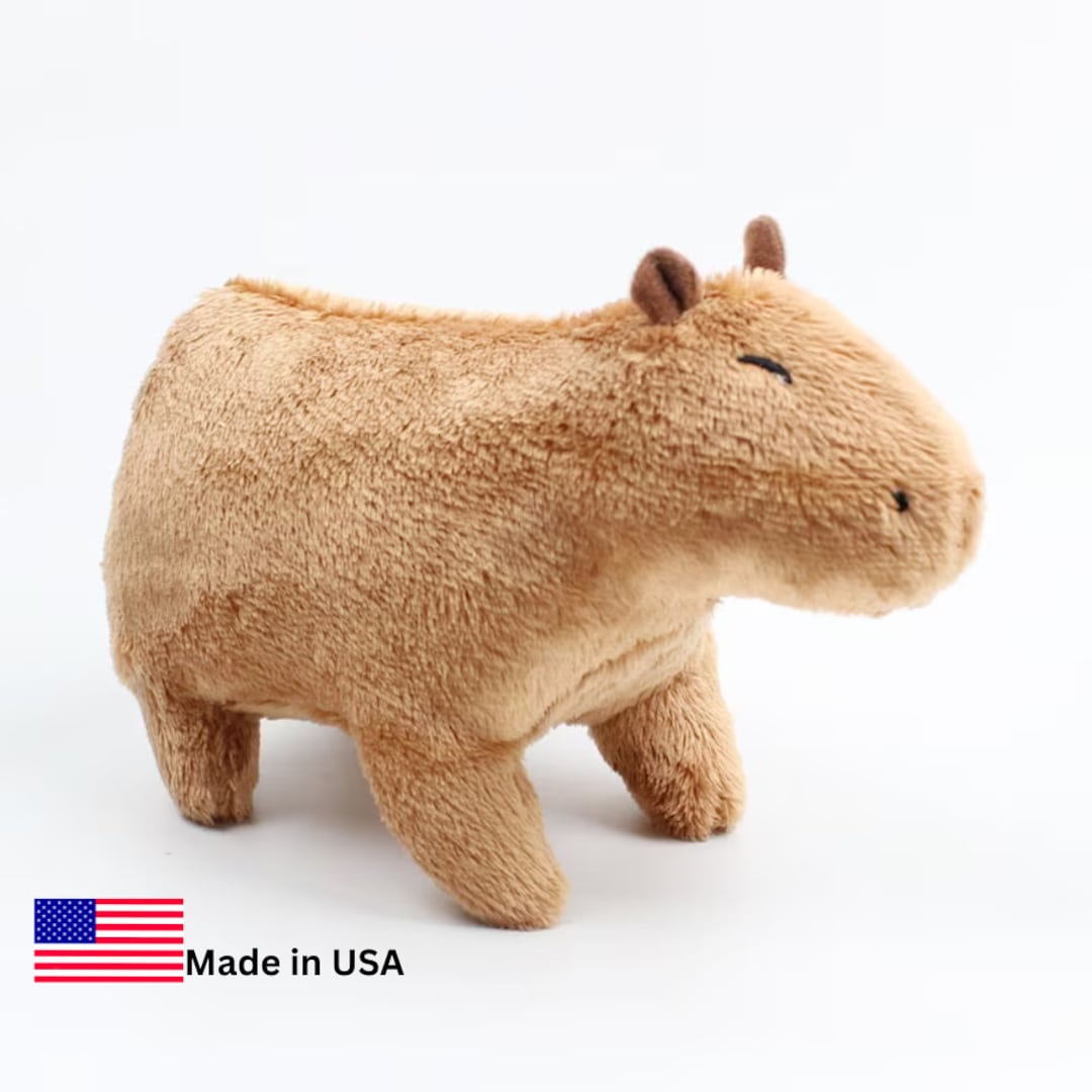 Capybara Plush Toy Stuffed Toy for Kids - Etsy
