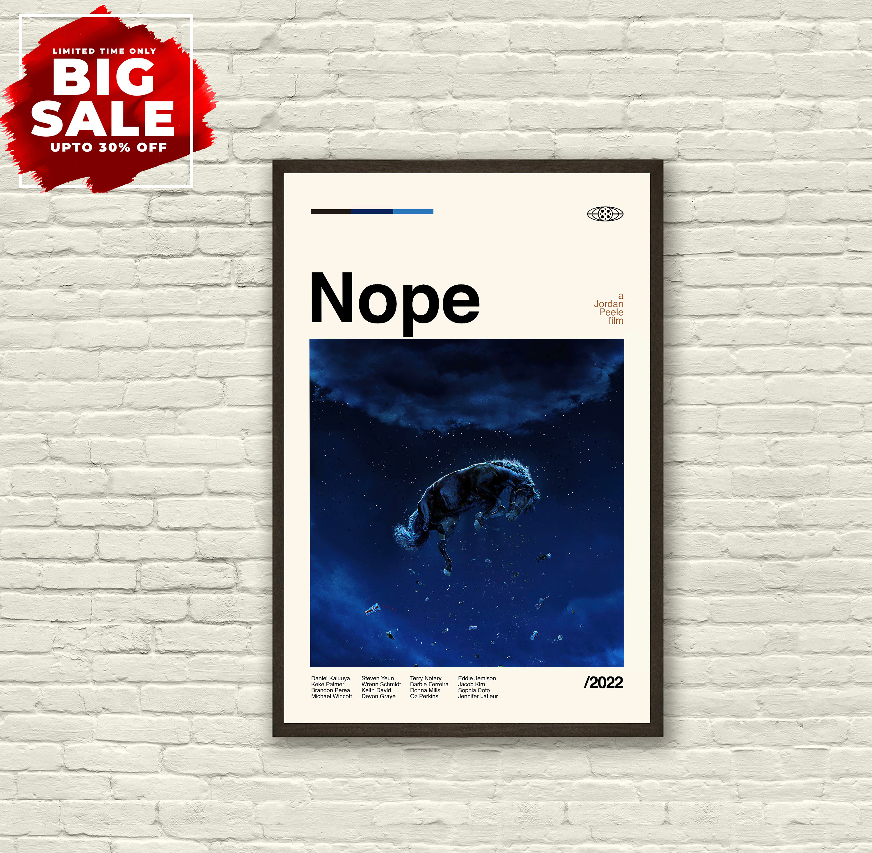 NOPE Movie Poster - JORDAN PEELE - Nope Poster sold by DavEvans | SKU ...
