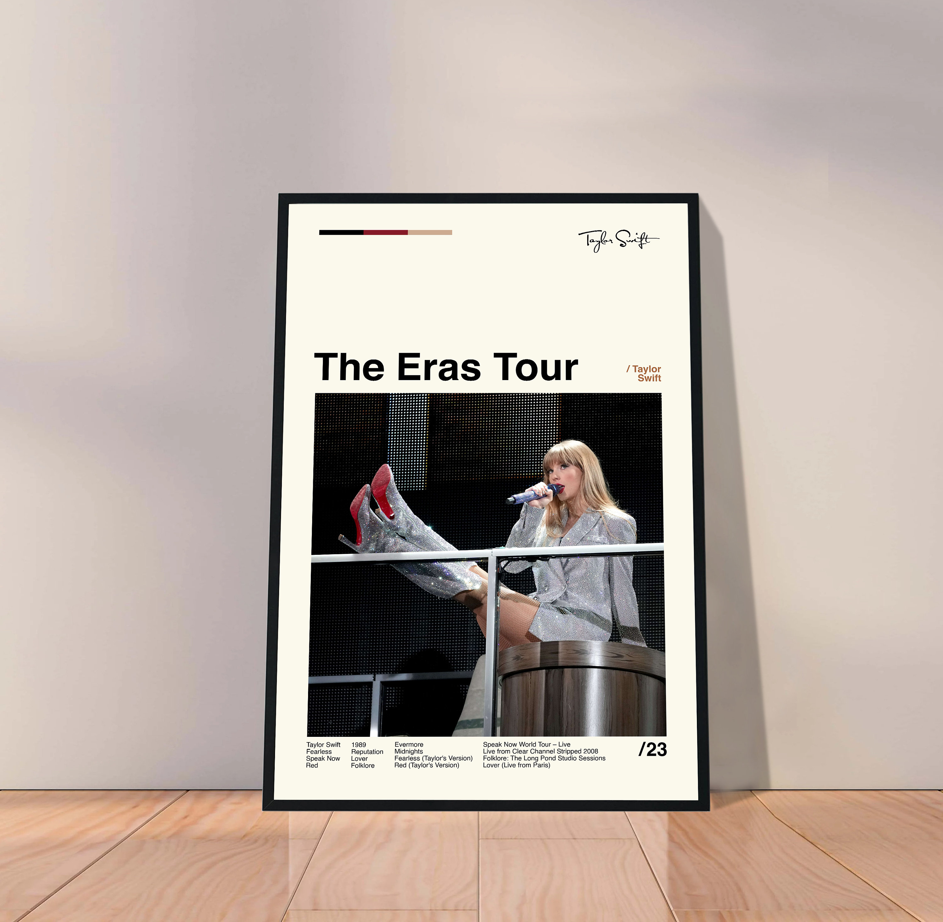 New Tour Music 2023 Poster - Music Album Poster - Music Tour Poster