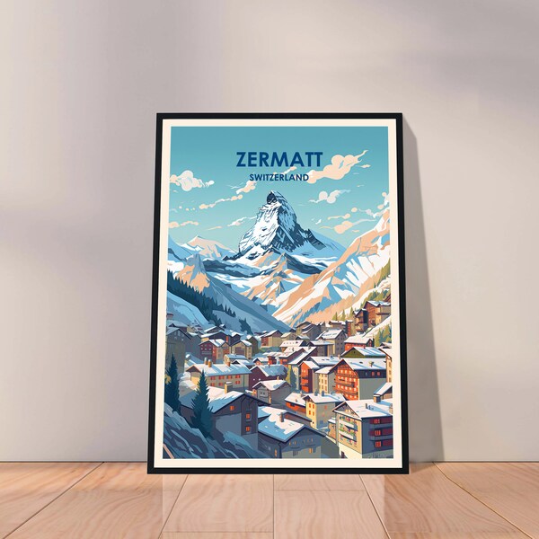 Zermatt Posters - Etsy