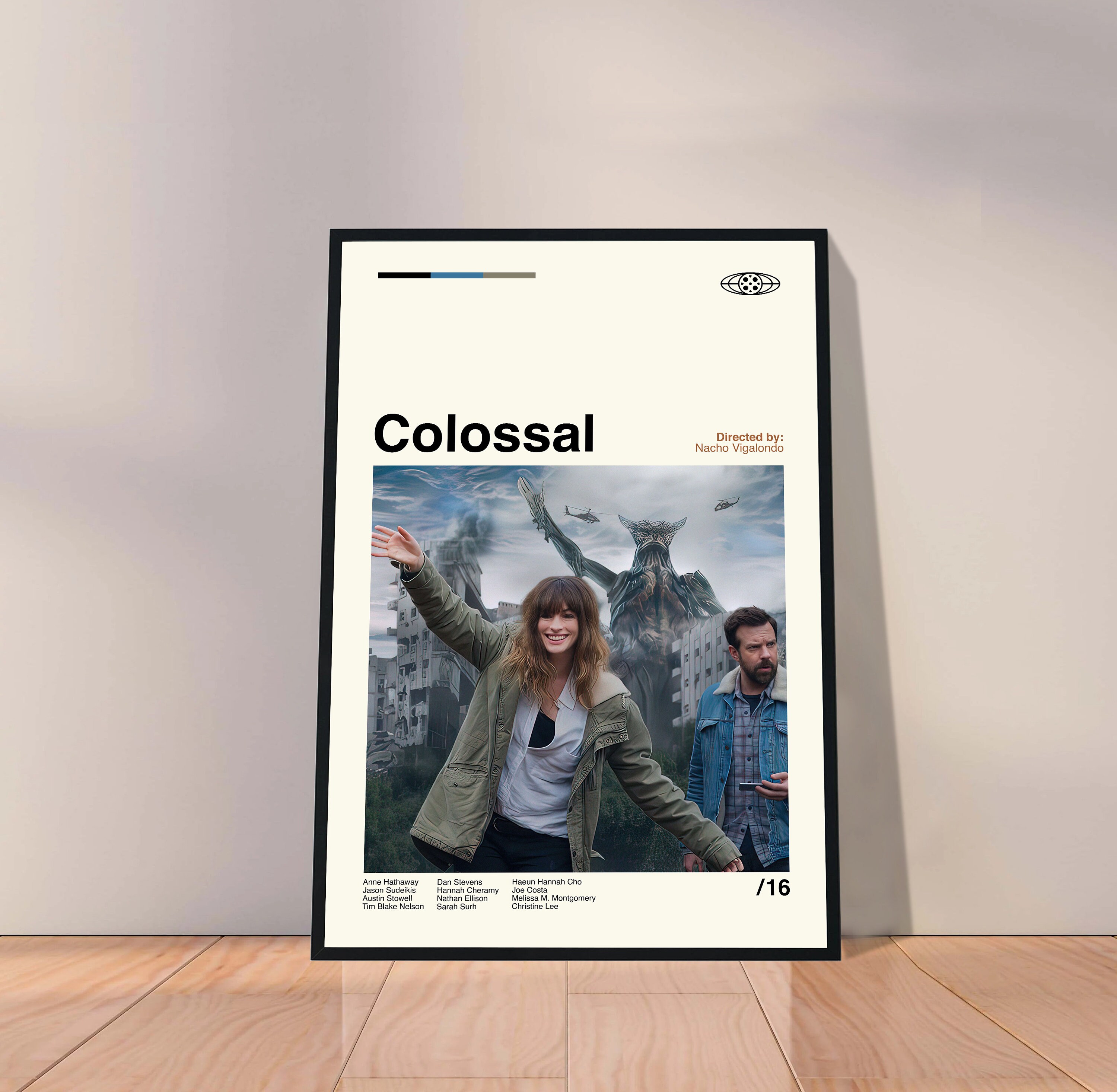 Colossal Poster - Nacho Vigalondo - Movie Poster - Minimalist Art ...