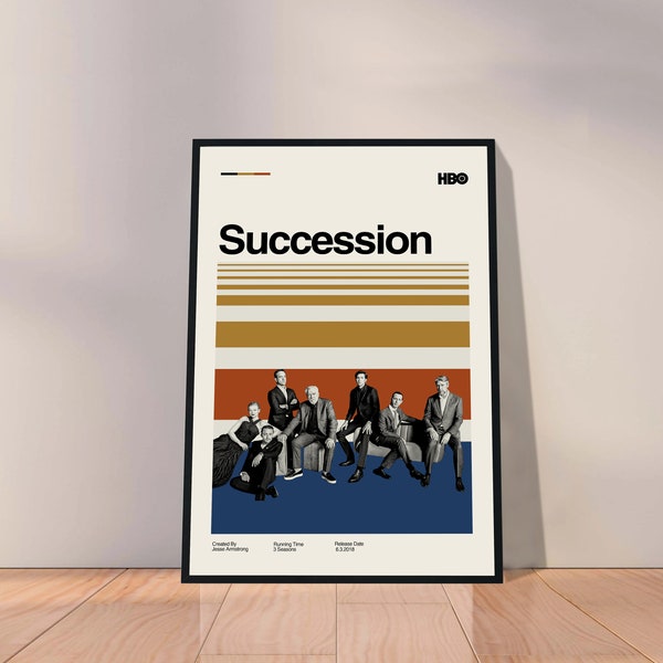 Succession Vintage Poster - Etsy Denmark
