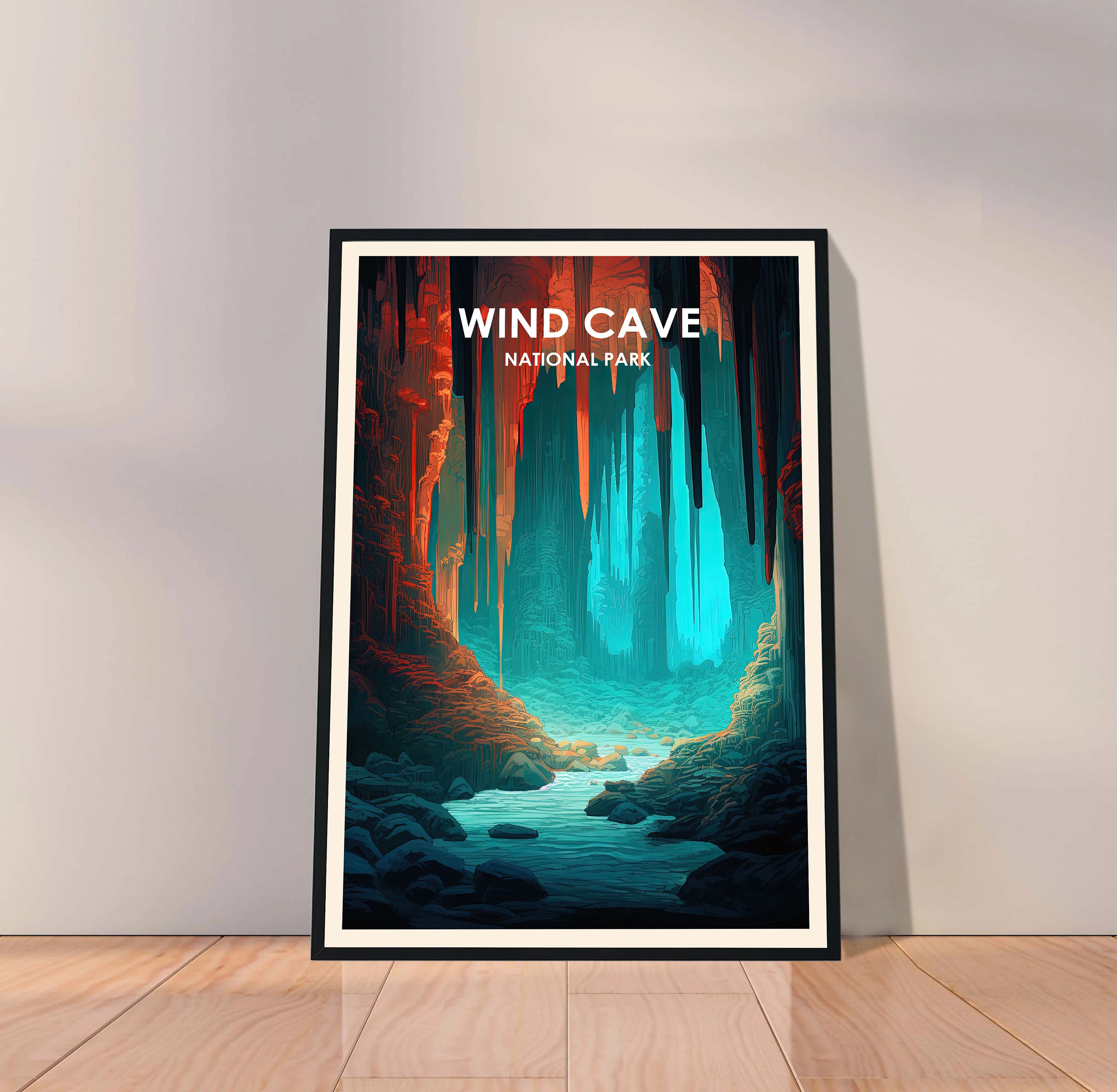 Wind Cave National Park Poster, Wind Cave Poster sold by Enrique López ...