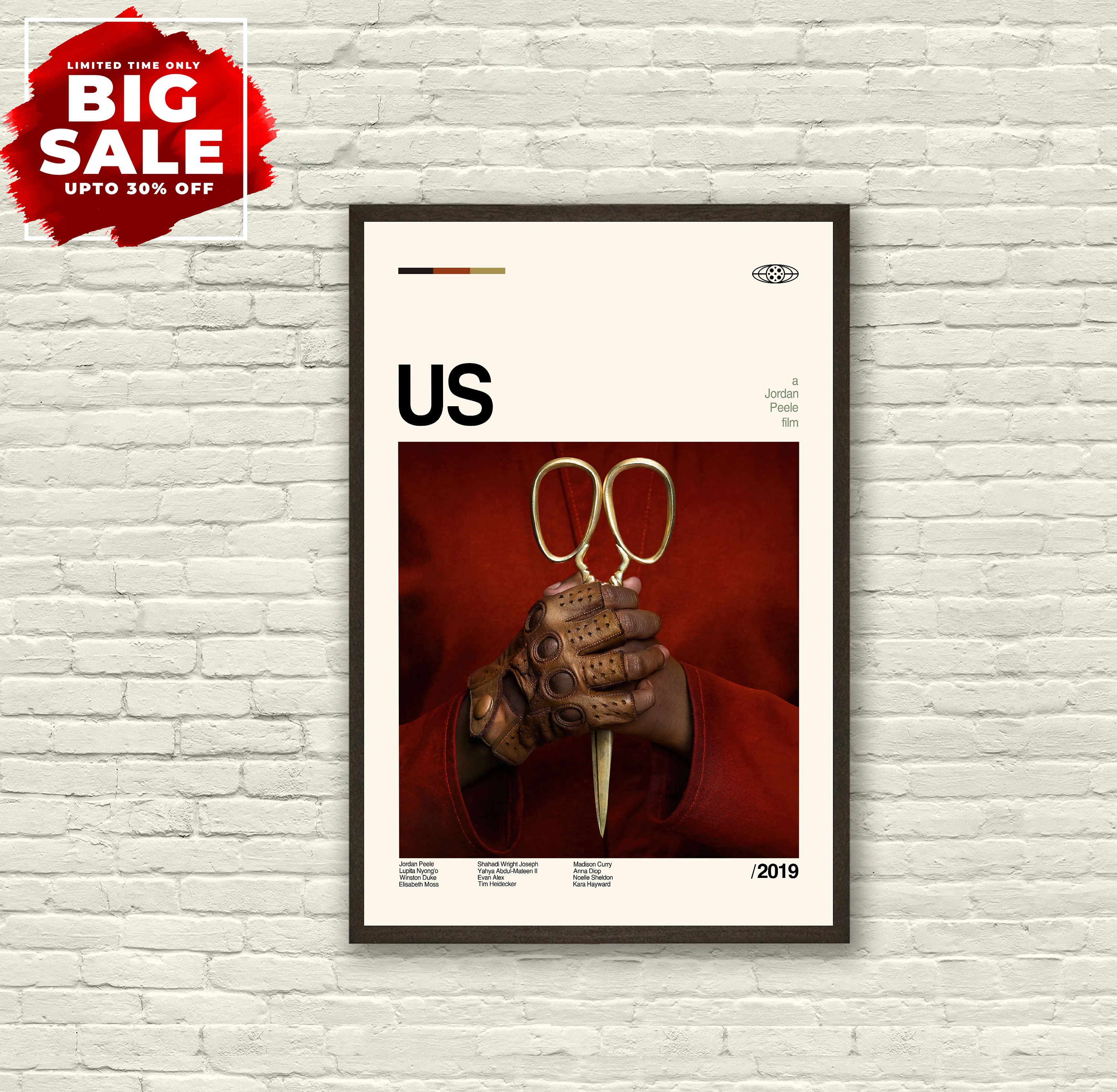 US Movie Poster - JORDAN PEELE - Us Poster sold by Arun Kumar | SKU ...