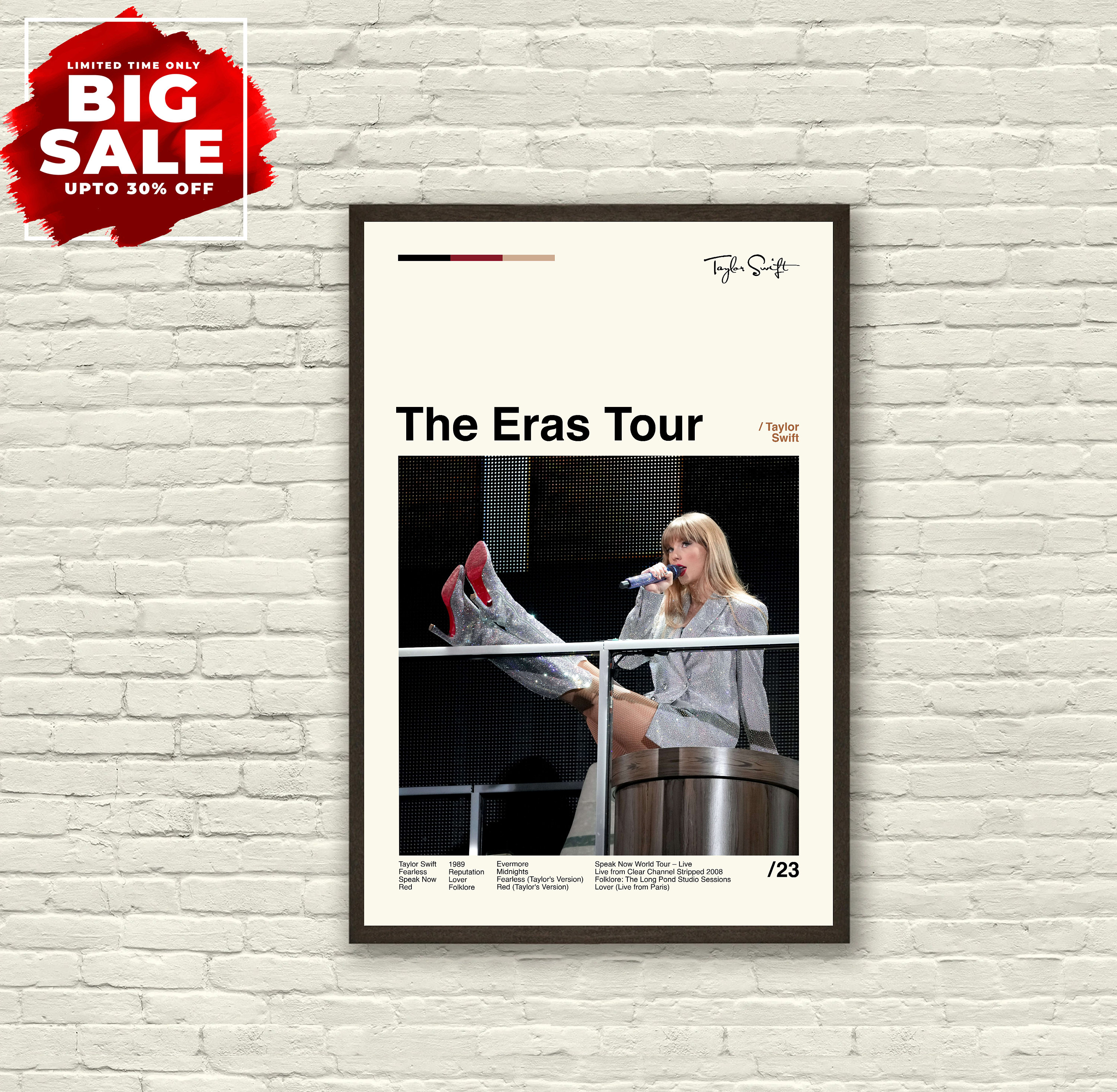 New Tour Music 2023 Poster - Music Album Poster - Music Tour Poster