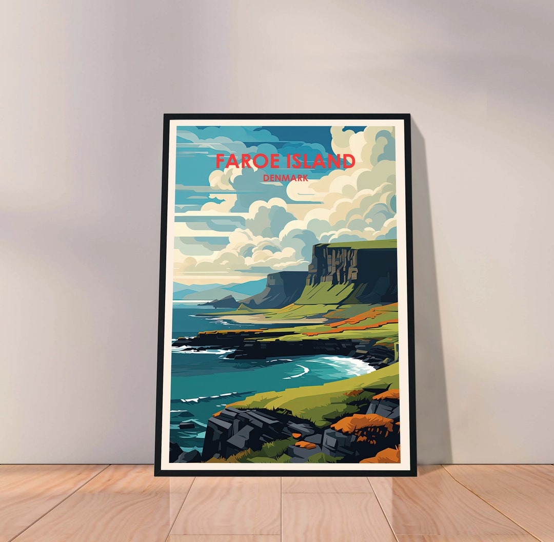 Faroe Island Poster Faroe Island Poster Faroe Island Print - Etsy