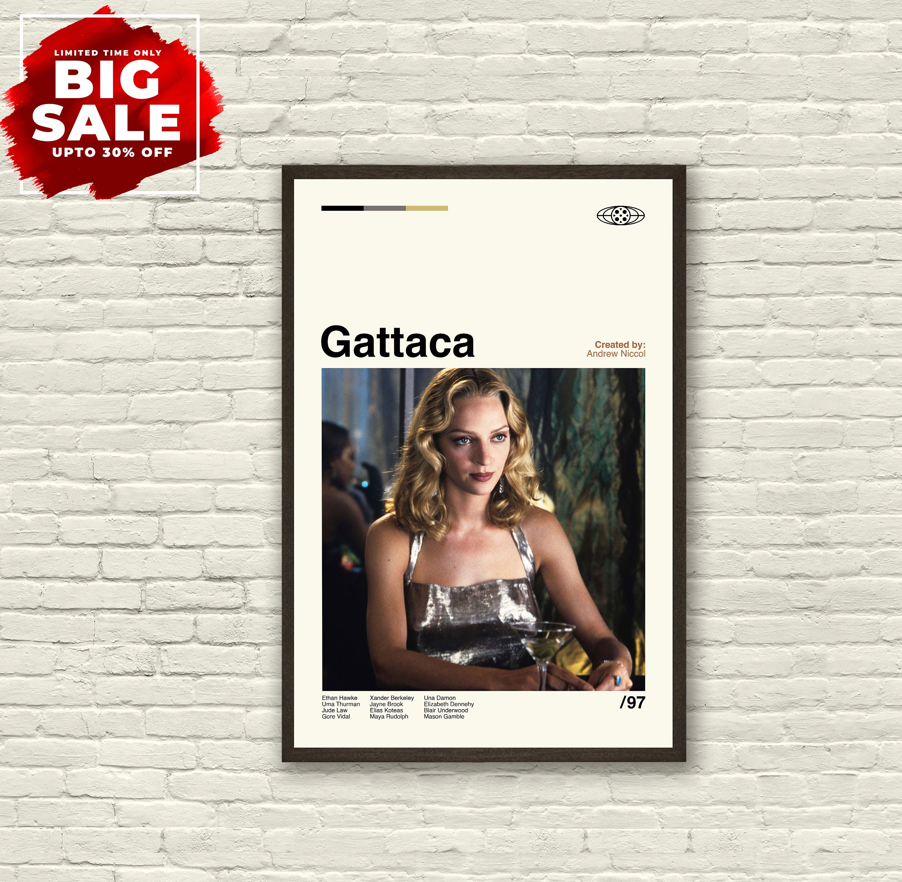 Gattaca Poster - Andrew Niccol - Movie Poster sold by Tilly Hare | SKU 41644956 | 65% OFF Printerval