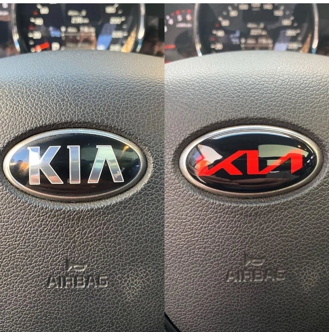 For Steering Wheel Kia New Logo Sticker by ODAC Cerato - Etsy Australia