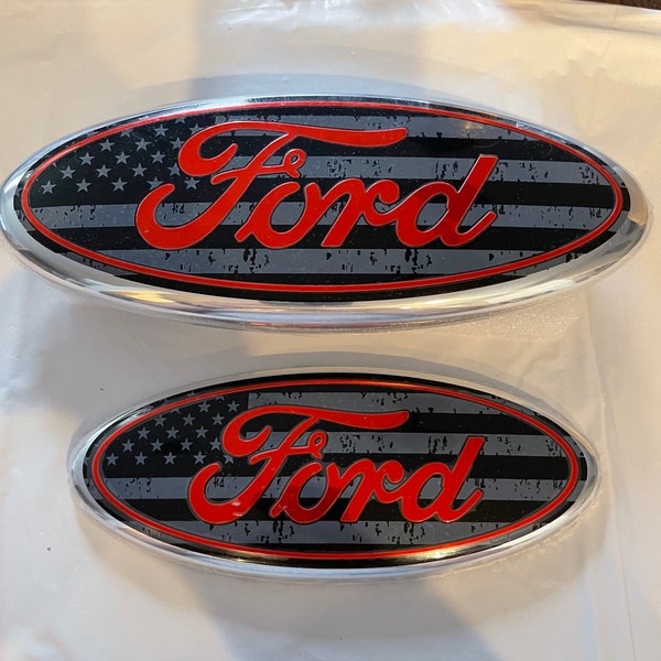 Red Ford Emblem - Etsy
