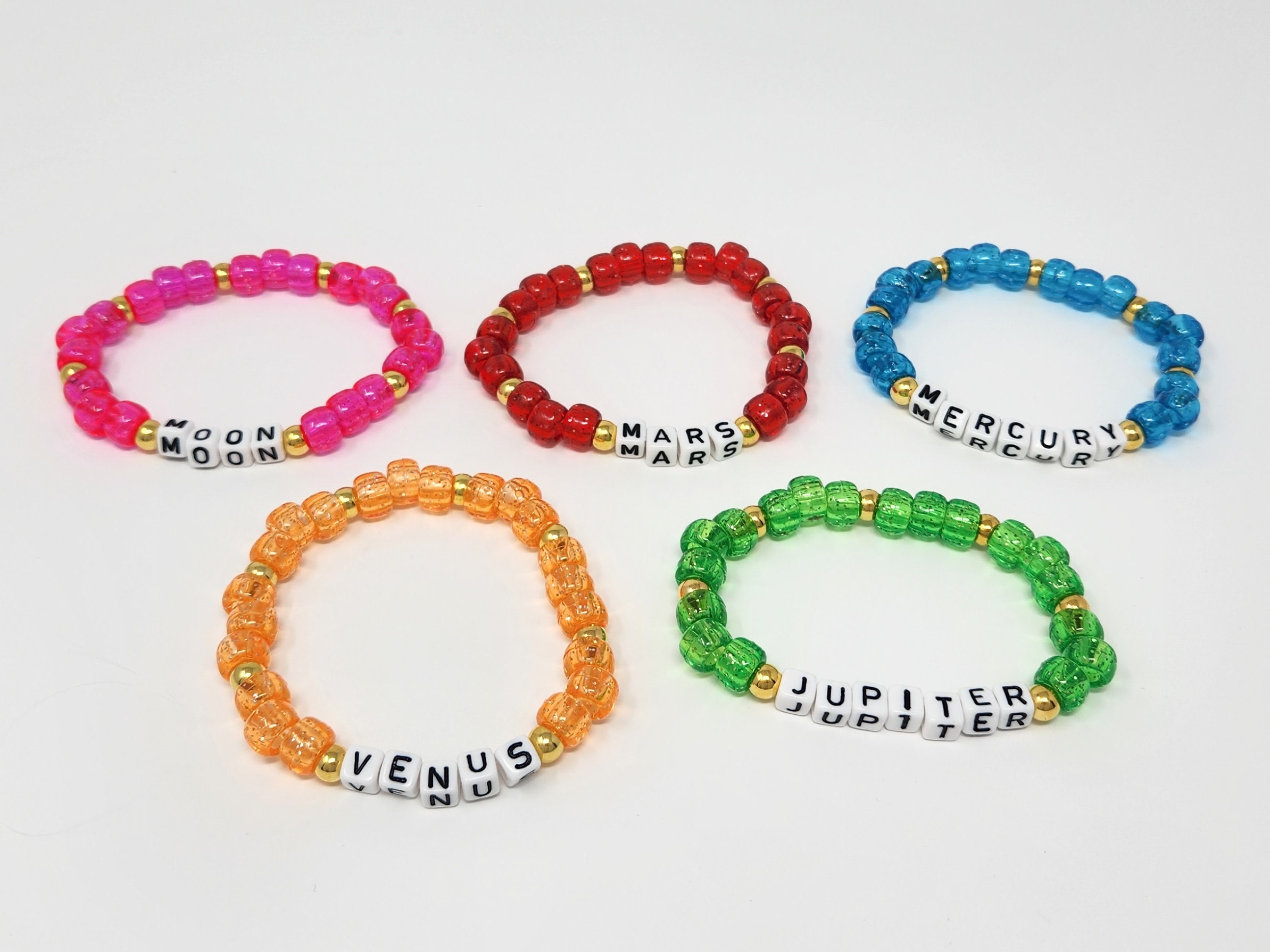 Sailor Moon Bracelet - Large Beads - Etsy