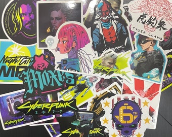 Stickers Cyberpunk 2077 - Etsy