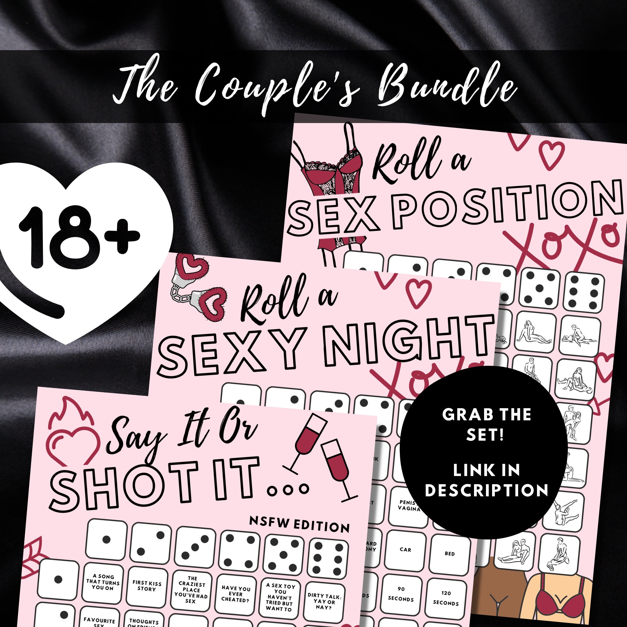 Couples Sex Dice Game Card Sexy Foreplay Ideas Adult Date Night