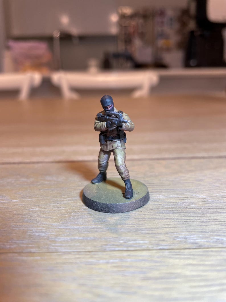 5 PMC Soldiers 28mm 32mm Miniatures Wargaming Miniatures Modern ...