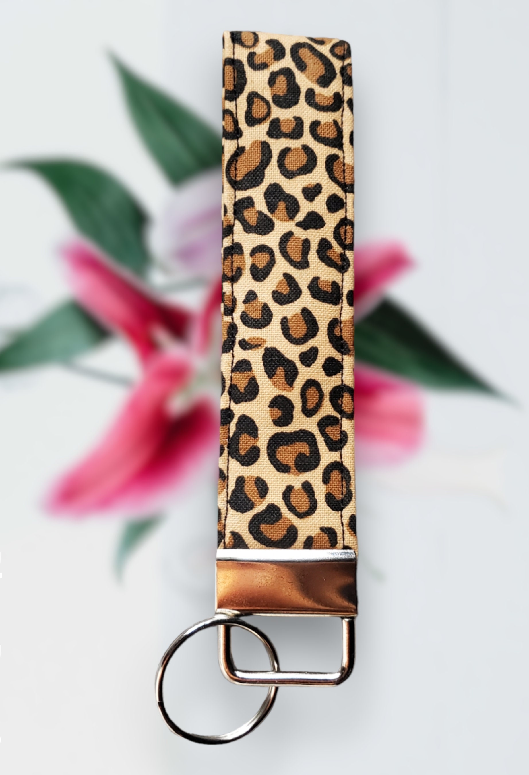 Key Fob Keychain Handmade Keychain Wristlet Keychain Multicolored ...