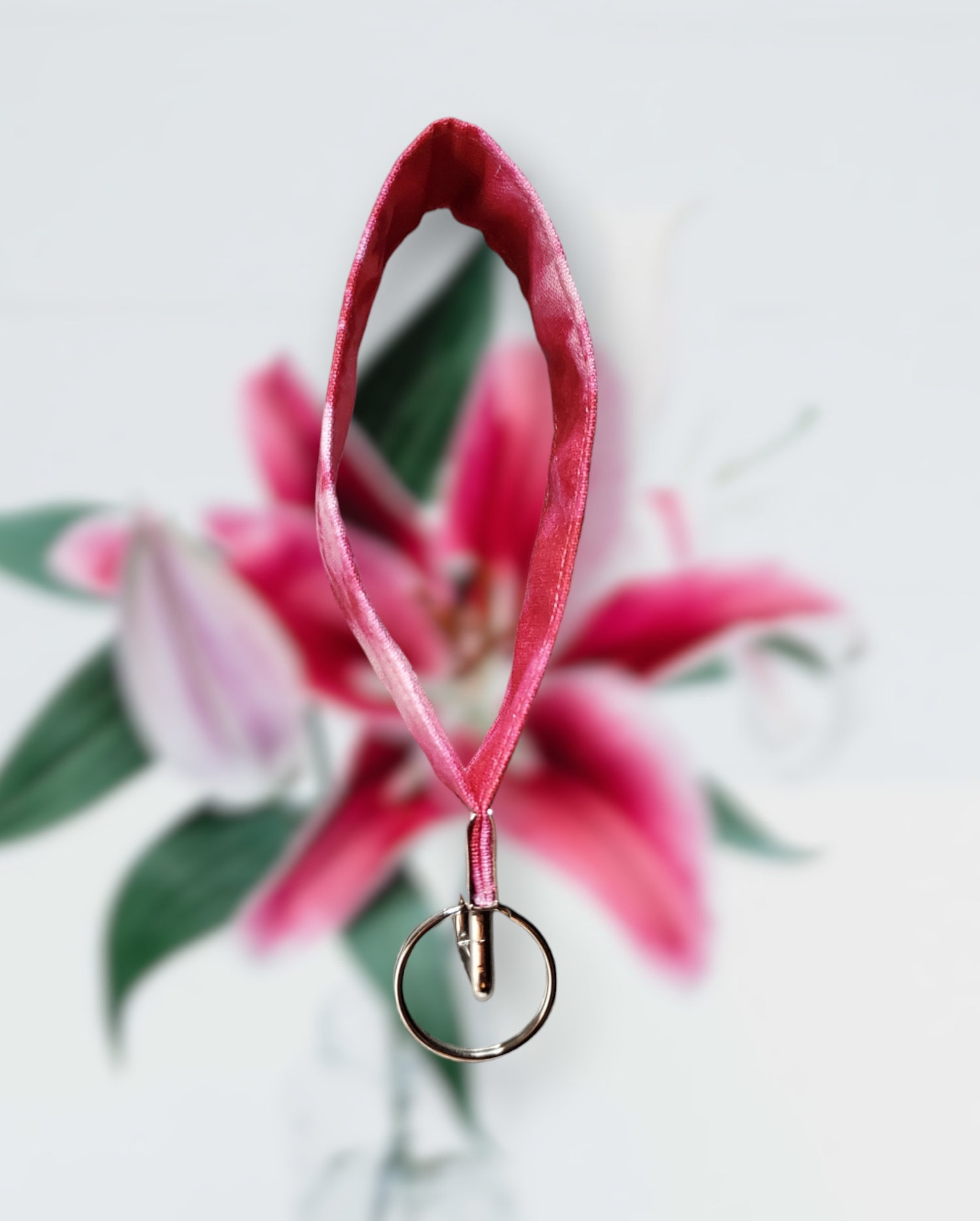 Key Fob Keychain Handmade Keychain Wristlet Keychain Multicolored ...