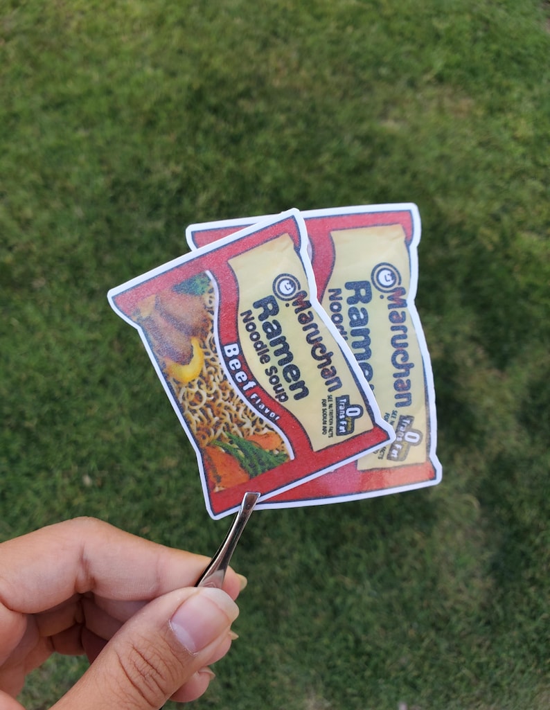 Beef Flavor Ramen Noodle Sticker - Maruchan - Ramen Sticker - Etsy
