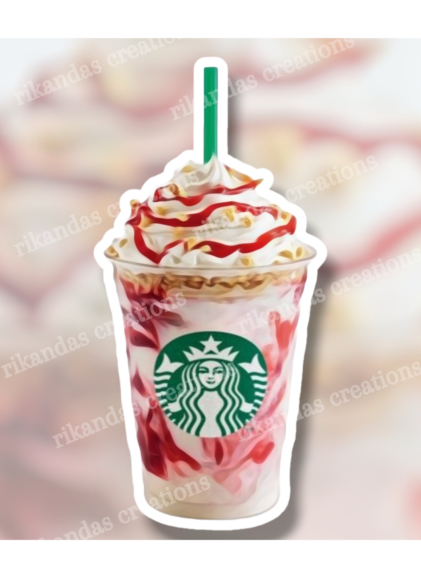 Starbucks Coffee Stickers | Galaxy | to Go Cup | Red | Purple | Green ...