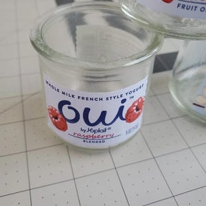 Empty Oui Yoplait Jars, 5 Oz.oz. Crafts, DIY, SET OF 10 Jars - Etsy