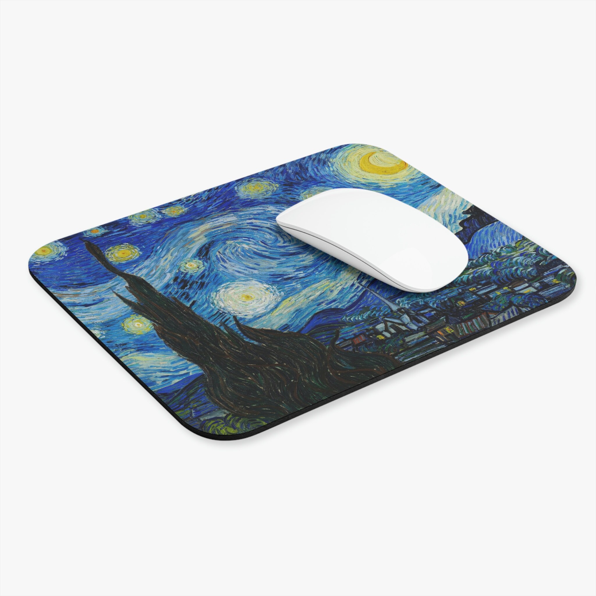 Vincent Van Gogh's the Starry Night. Mouse Pad. Starry Night. Mousepad ...
