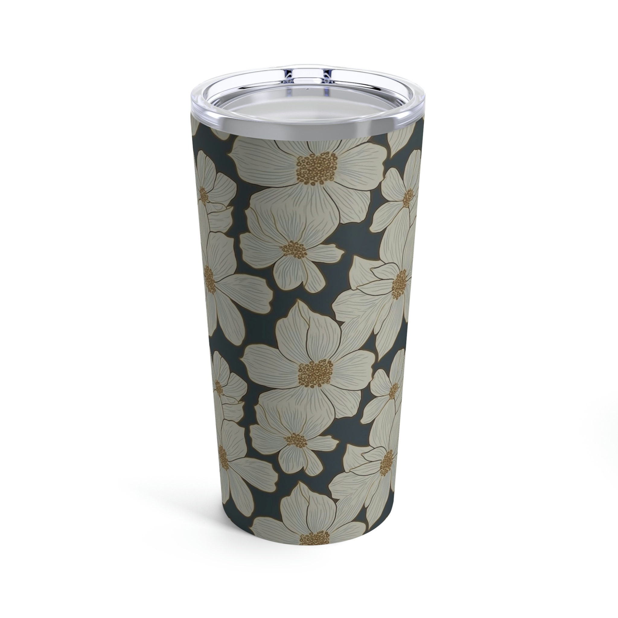 Magnolia Drinking Cup. Stainless Steel Magnolia Cup. - Etsy