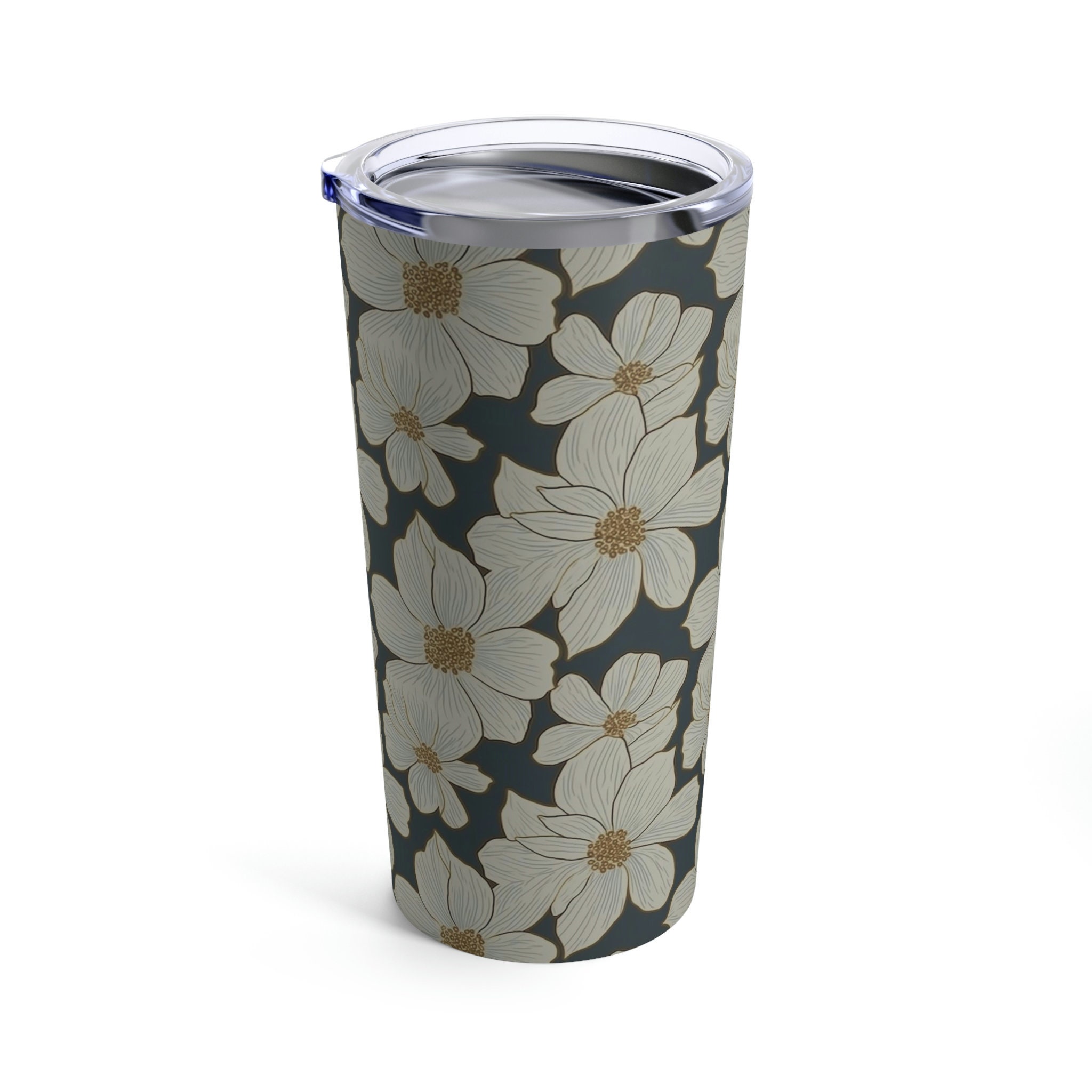 Magnolia Drinking Cup. Stainless Steel Magnolia Cup. - Etsy