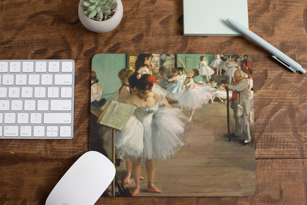 Degas Mousepad. Edgar Degas Mouse Pad. Degas - the Dance Class (1874 ...