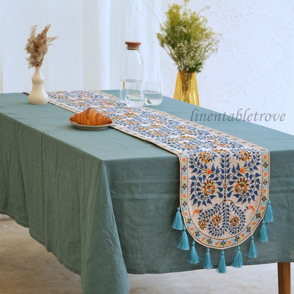 Handloom Table Runner - Etsy